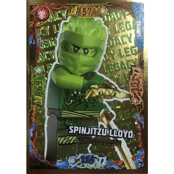LEGO Ninjago Trading Card Game (English) Series 7 - # LE10 Spinjitzu ...