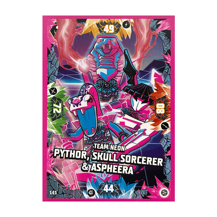 LEGO NINJAGO Trading Card Game (English) Series 8 - # 141 Team Neon ...