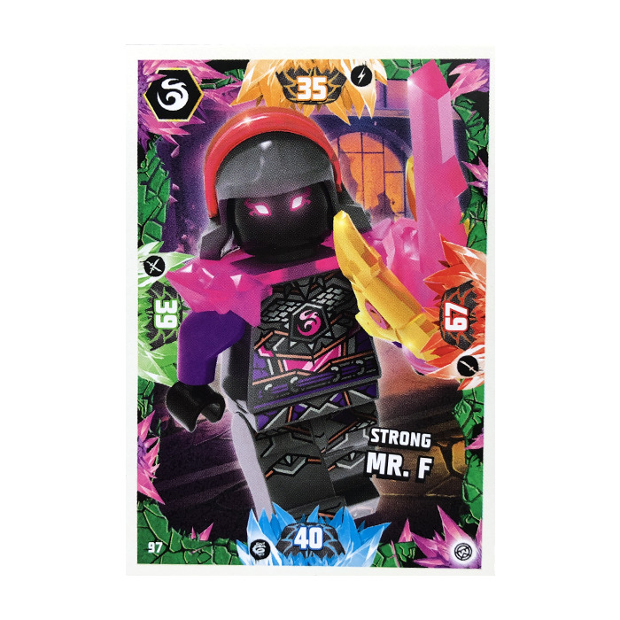 LEGO NINJAGO Trading Card Game (English) Series 8 - # 97 Strong MR. F ...