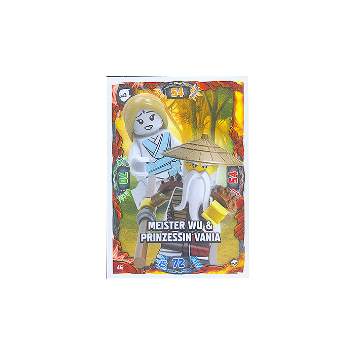 LEGO Ninjago Trading Card Game (German) Series 6 - # 46 Meister Wu ...