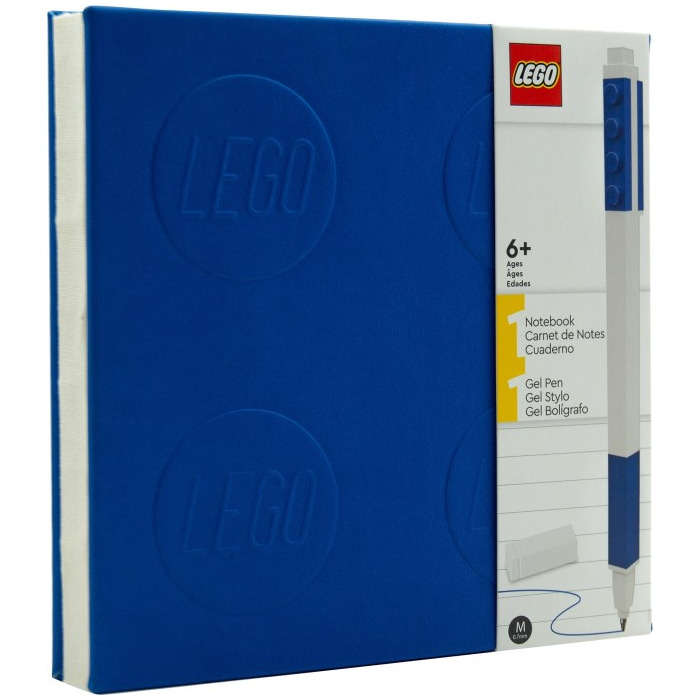 LEGO Notebook with Gel Pen – Blue (5008305) | Brick Owl - LEGO Marketplace