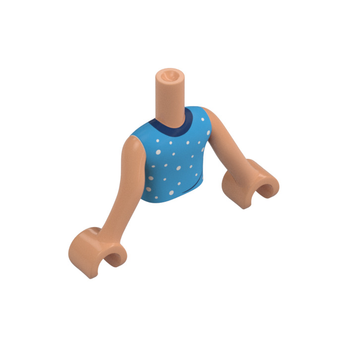 LEGO Nova with Dark Azure Pyjamas Friends Torso (92456) | Brick Owl ...