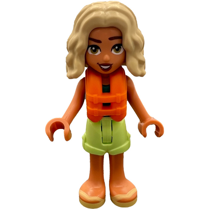 LEGO Nova with Turquoise Swimsuit and Life Jacket Minifigure | Brick ...