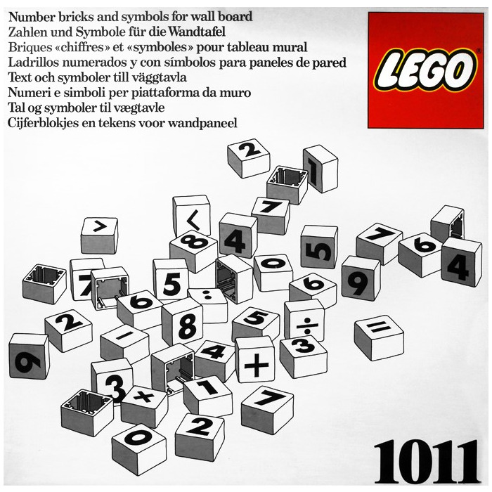 LEGO Number/Symbol Blocks Set 1011 | Brick Owl