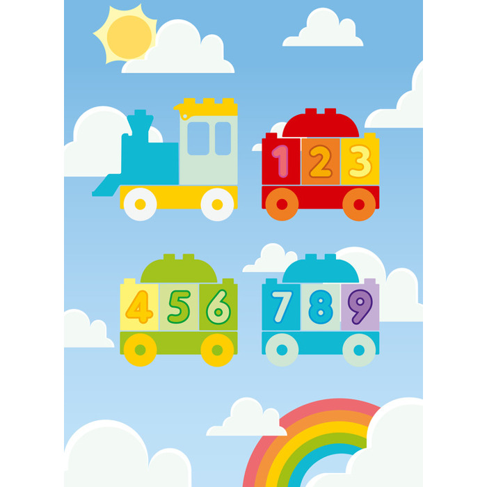 레고 Number Train - Learn To Count 10954 지침 | Brick Owl - LEGO 시장