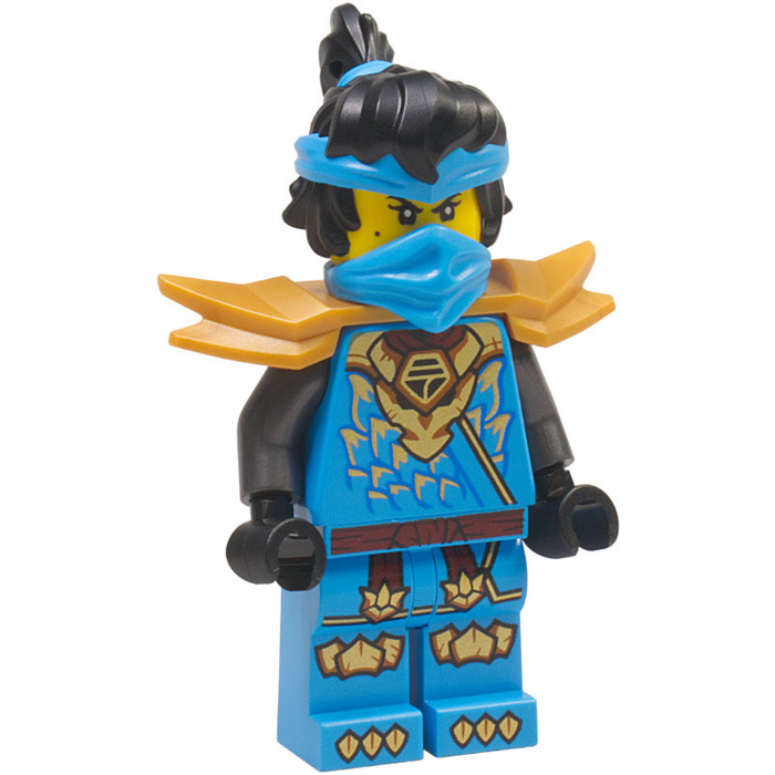 LEGO Nya - Dragons Rising with Dragon Head Tunic with Shoulder Armor ...