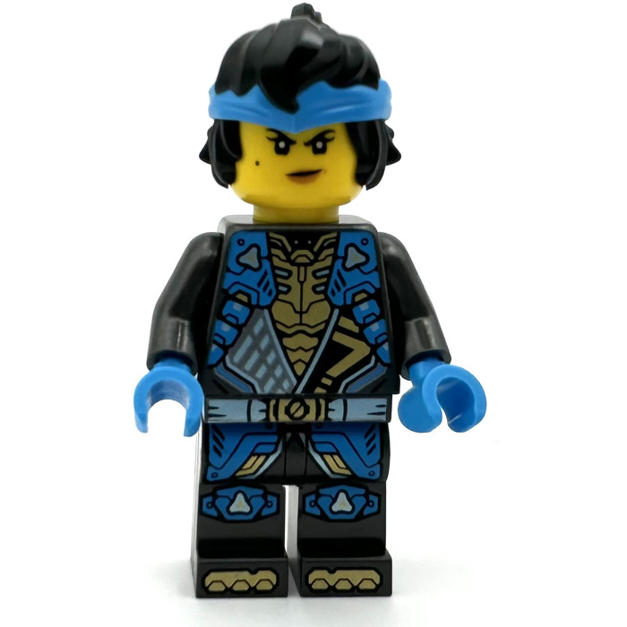LEGO Nya - Dragons Rising with Pearl Dark Gray Outfit with Hair ...