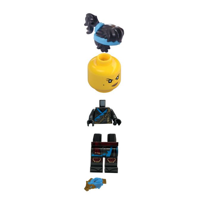 LEGO Nya - Dragons Rising with Tunic with Strap and Dragon Shoulder ...