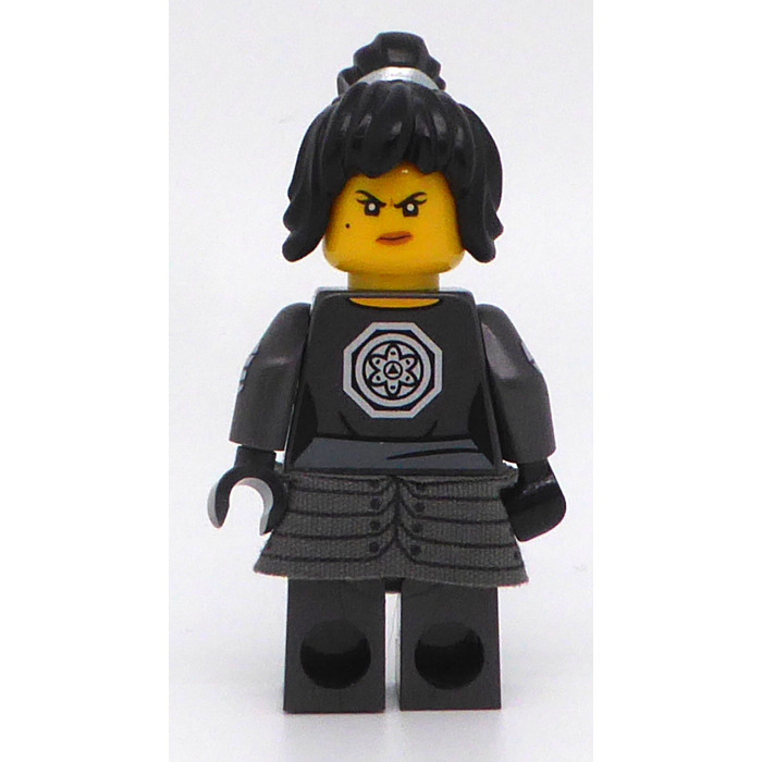 LEGO Nya (Movie) with Cloth Armor Skirt and Hair Minifigure (Scowl ...