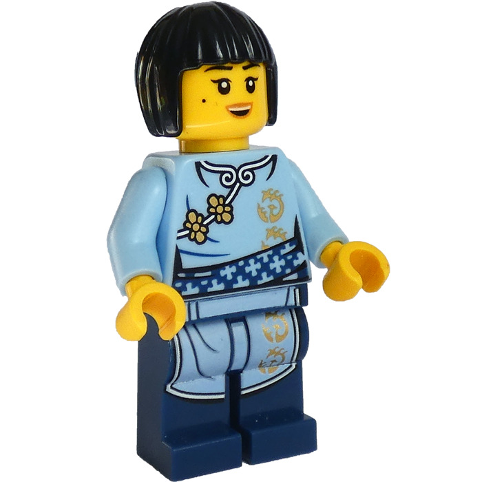 LEGO Nya with Bright Light Blue Kimono Minifigure | Brick Owl