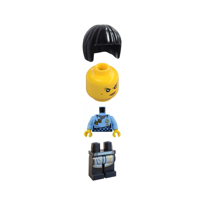 LEGO Nya with Bright Light Blue Kimono Minifigure | Brick Owl