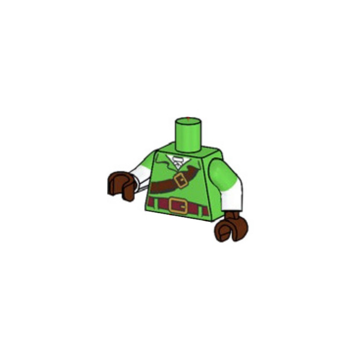 LEGO Ocarina of Time Link Minifig Torso (973 / 78568) | Brick Owl ...
