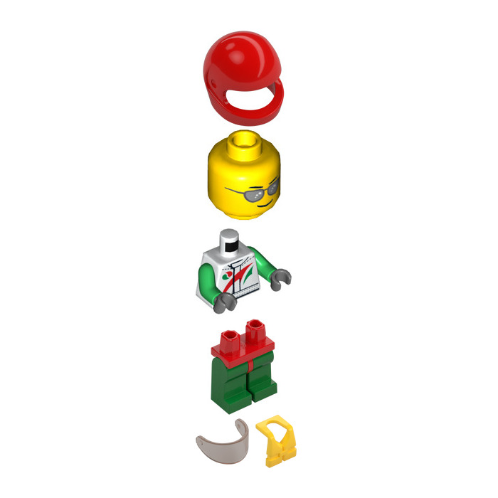 LEGO Octan Racing Crew with Life Jacket Minifigure | Brick Owl