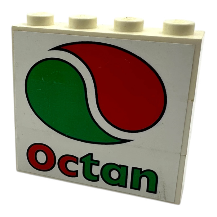 LEGO Octan Sign Stickered Assembly | Brick Owl - LEGO Marketplace