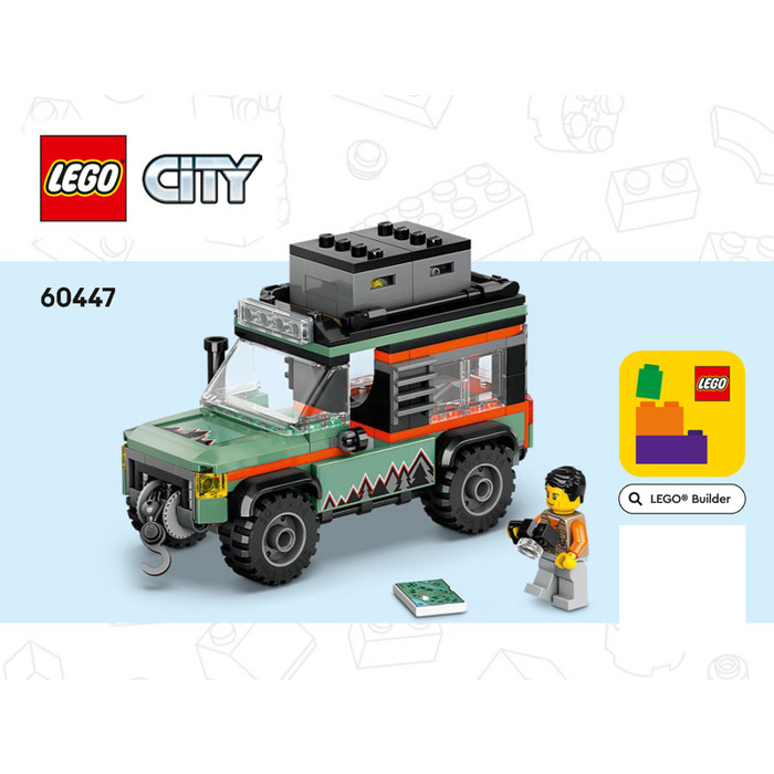 LEGO Off-Road Mountain Truck Set 60447 Instructions | Brick Owl - LEGO ...