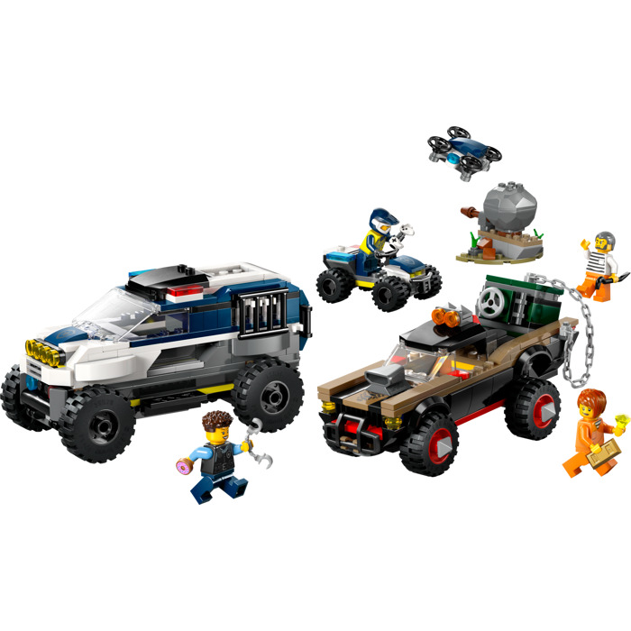 LEGO Off-Road Police Car Chase Set 60449 Inventory | Brick Owl - LEGO ...