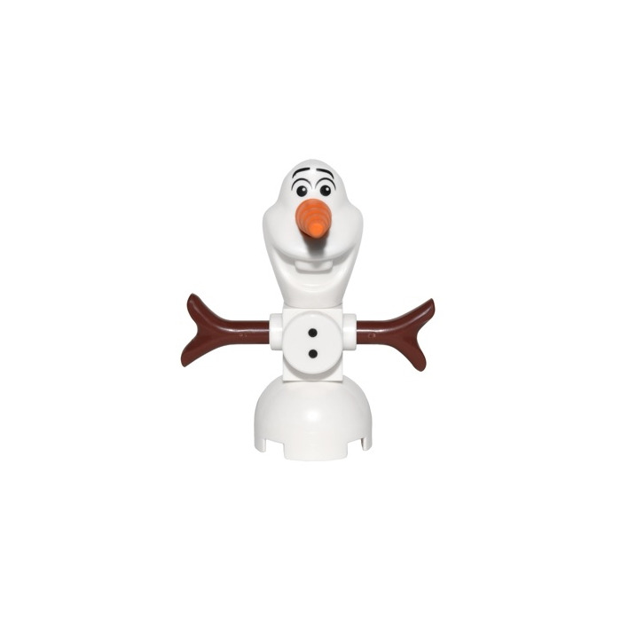 LEGO Olaf (Brick Built) with Buttons and Clip Minifigure | Brick Owl