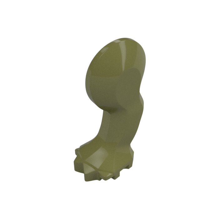 LEGO Olive Green Dinosaur Front Left Leg (109342) | Brick Owl
