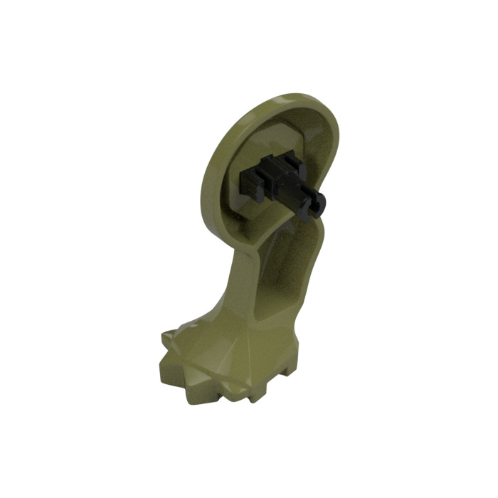 LEGO Olive Green Dinosaur Front Right Leg (109343) | Brick Owl