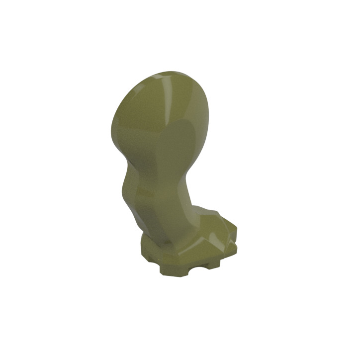 LEGO Olive Green Dinosaur Front Right Leg (109343) | Brick Owl