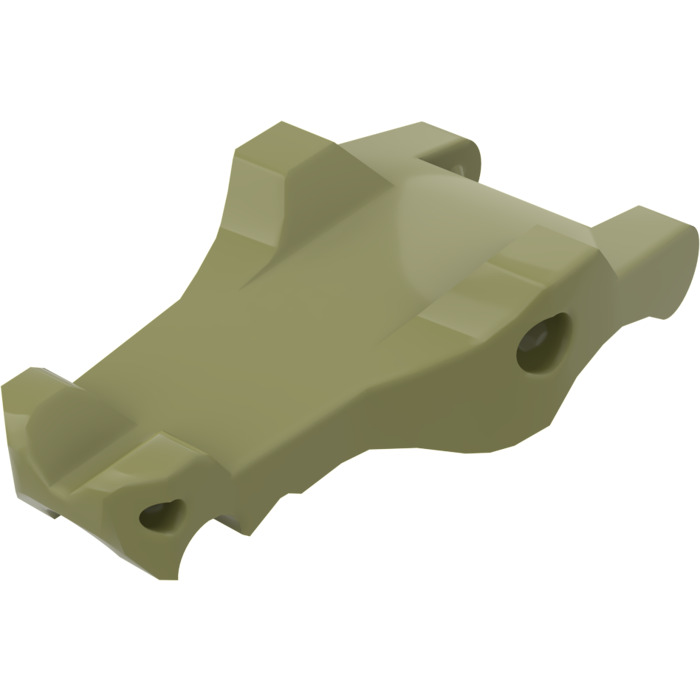 LEGO Olive Green Dragon / Crocodile Upper Jaw (6027) | Brick Owl - LEGO ...