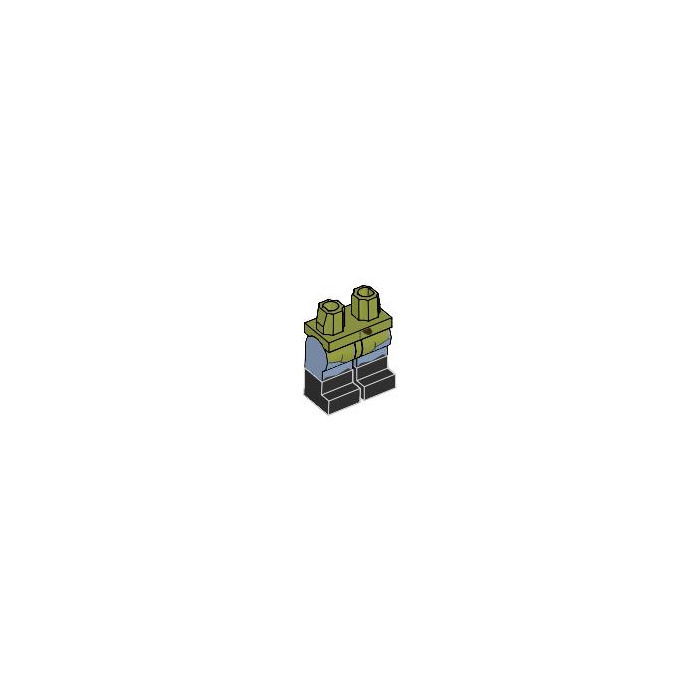 LEGO Olive Green Legolas with Olive Green Robe and Black Boots ...