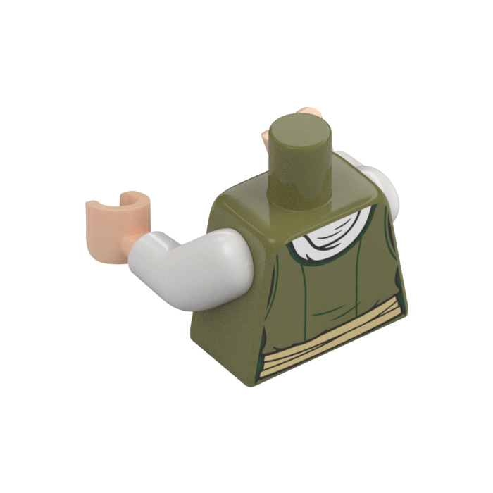 LEGO Olive Green Mrs. Proudfoot Minifig Torso (973 / 76382) | Brick Owl ...