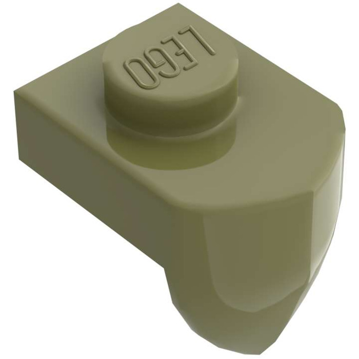 LEGO Plate 1 x 1 with Downwards Tooth (15070) | Brick Owl - LEGO ...