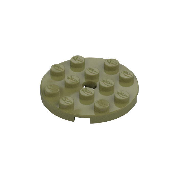 LEGO Plate 4 x 4 Round with Hole (60474) | Brick Owl
