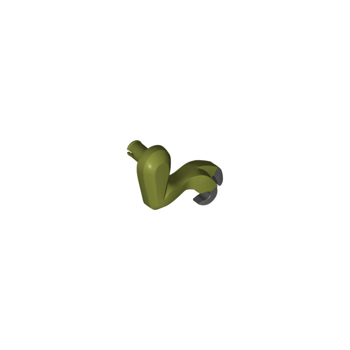 LEGO Olive Green T-Rex Right Arm with Black Claws (20964 / 105042 ...