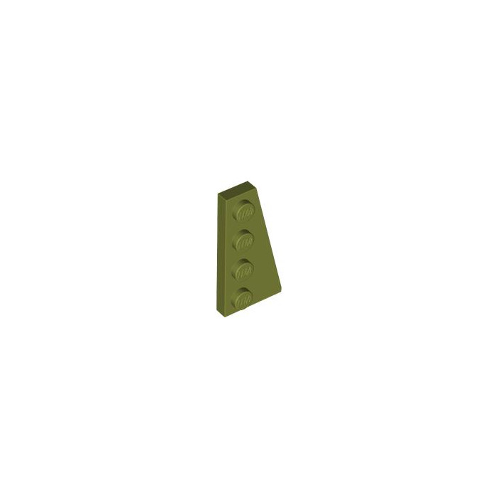 LEGO Olive Green Wedge Plate 2 x 4 Wing Right (41769 / 118745) | Brick Owl