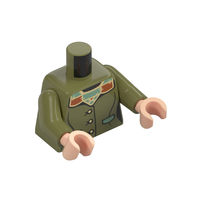 LEGO Olive Green Witch Torso (973 / 76382) | Brick Owl - LEGO Marketplace