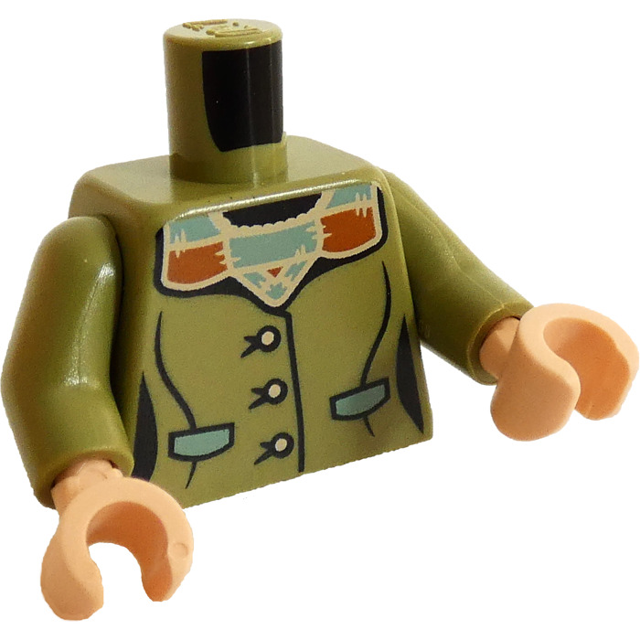 LEGO Olive Green Witch Torso (973 / 76382) | Brick Owl - LEGO Marketplace