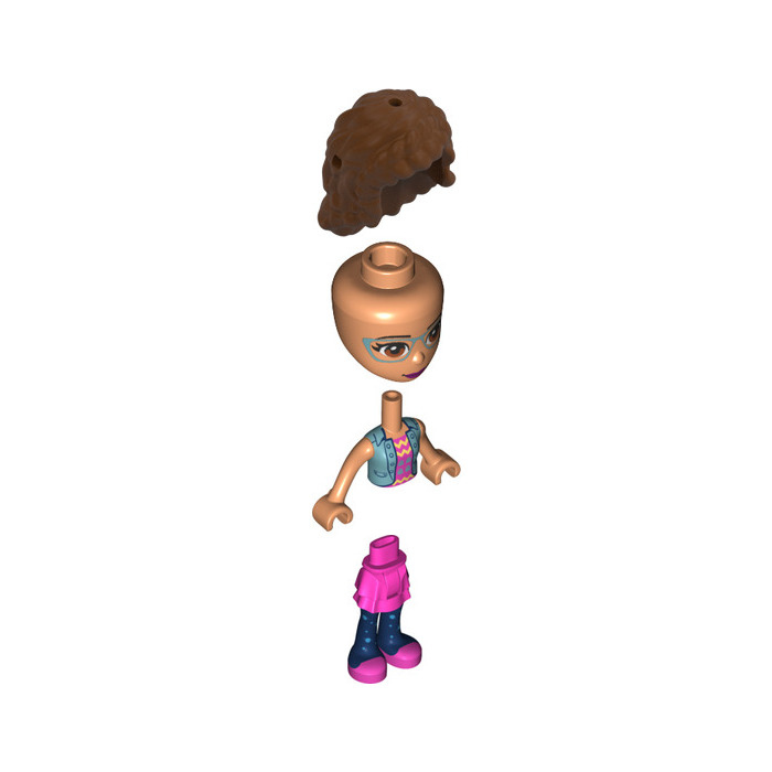 LEGO Olivia with Blue Jacket and Pink Skirt Minifigure | Brick Owl