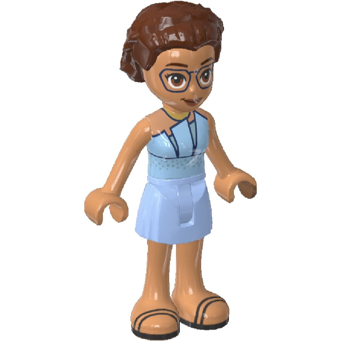 LEGO Olivia with Light Blue Dress Minifigure | Brick Owl - LEGO Marketplace