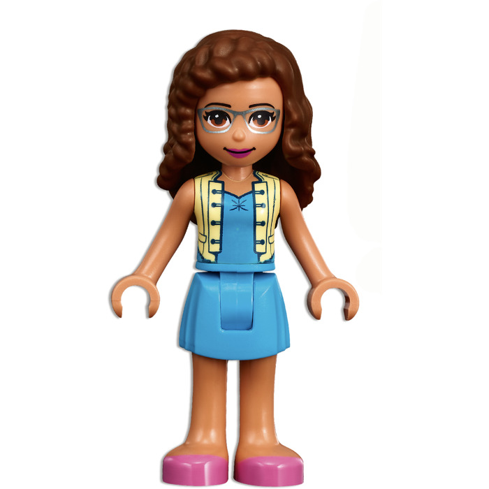 LEGO Olivia with Light Yellow Vest Minifigure | Brick Owl - LEGO ...