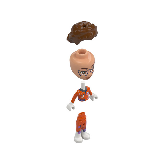 LEGO Olivia with Reddish Orange Spacesuit Minifigure | Brick Owl - LEGO ...
