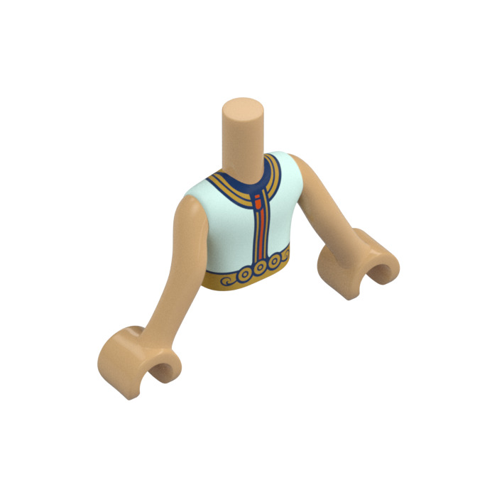 LEGO Olly with Merman Costume Friends Torso (92456) | Brick Owl - LEGO ...