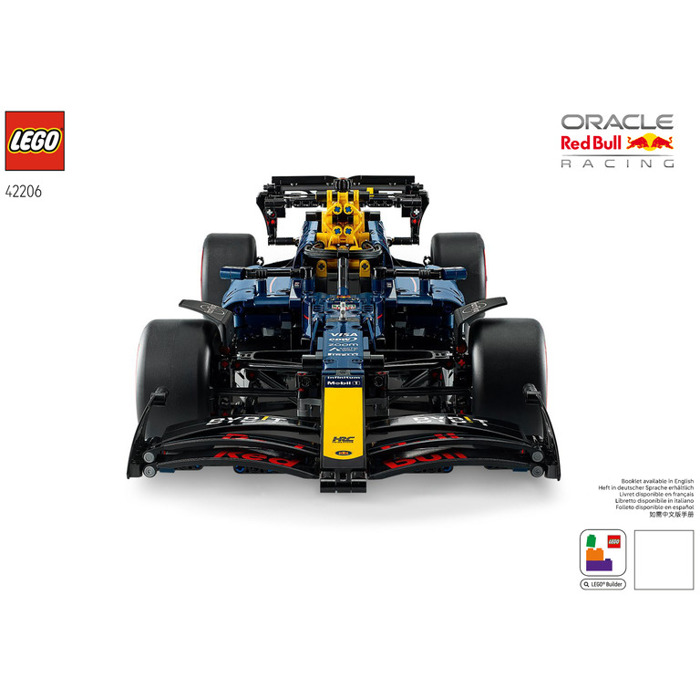 LEGO Oracle Red Bull Racing RB20 F1 Car Set 42206 Instructions | Brick ...