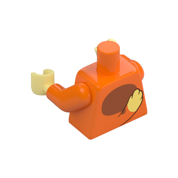LEGO Orange Bingo Minifig Torso (973 / 76382) | Brick Owl - LEGO ...