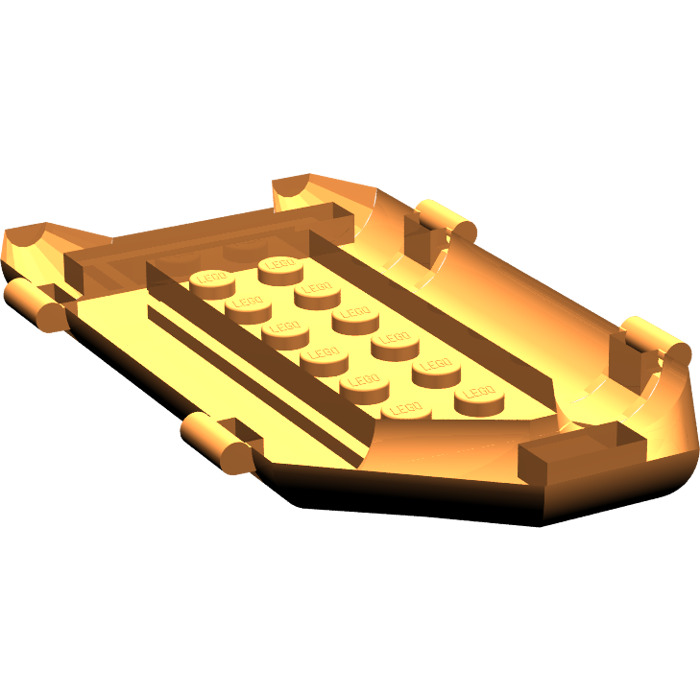 LEGO Orange Boat Inflatable 12 x 6 x 1.33 (75977) | Brick Owl - LEGO ...