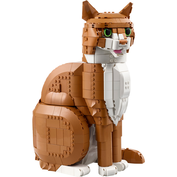 LEGO Orange Cat Set 21376 | Brick Owl