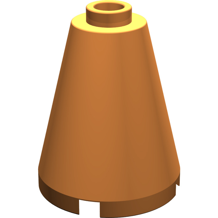LEGO Cone 2 x 2 x 2 (Safety Stud) | Brick Owl - LEGO Marketplace