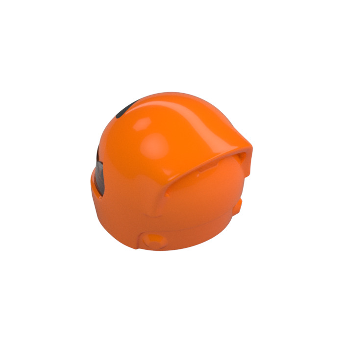 LEGO Orange F1 Helmet with McLaren Logo (7071 / 112086) | Brick Owl