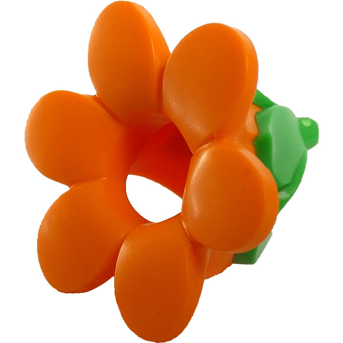 LEGO Flower Costume Head Cover with Bright Green Bud (35762) | Brick Owl