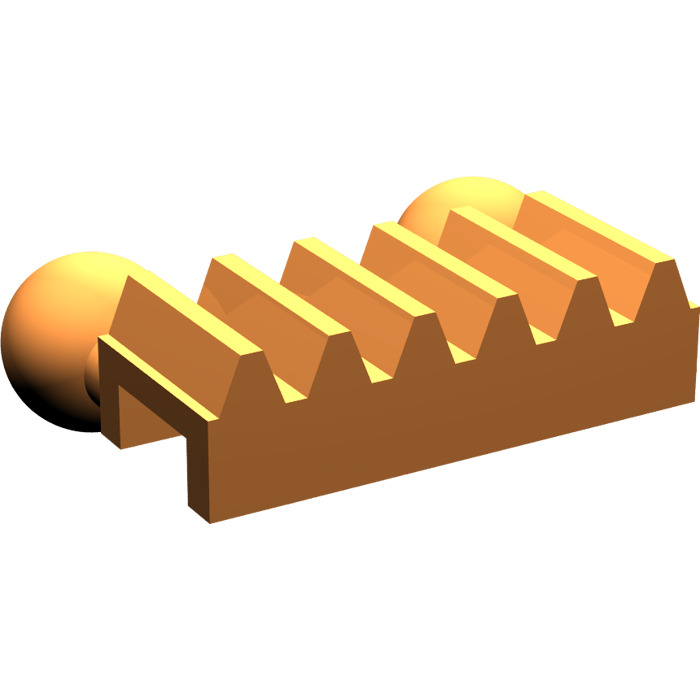 LEGO Gear Rack with Two Ball Joints (6574) | Brick Owl - LEGO Marketplace