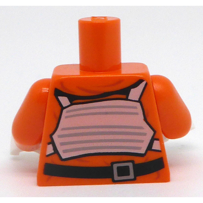 LEGO Orange Hoth Rebel Pilot Torso with White Gloves (3814 / 76382 ...
