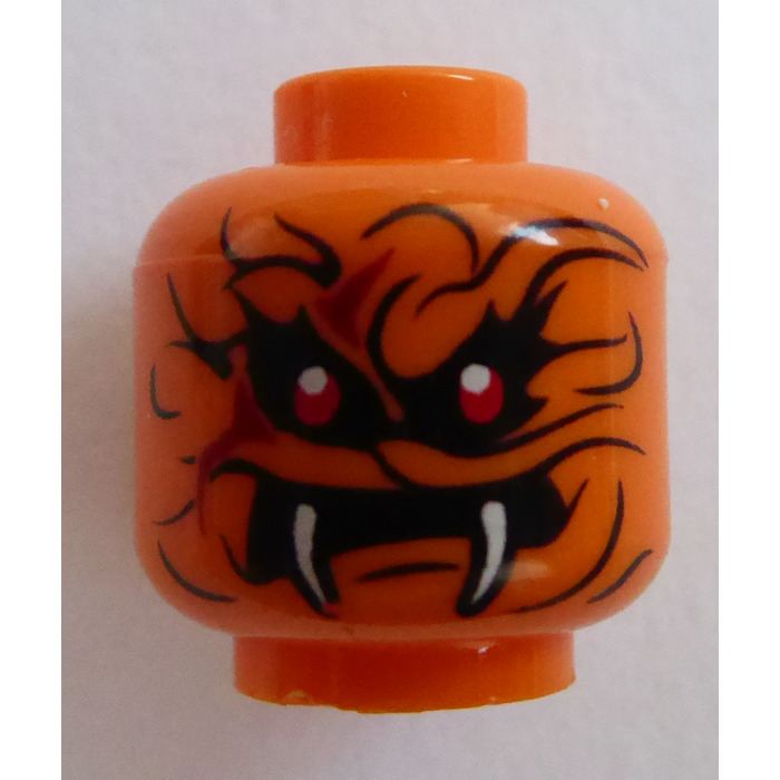 LEGO Orange Minifig Head Alien (3626) | Brick Owl - LEGO Marketplace