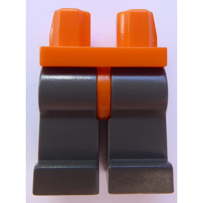 LEGO Orange Minifigure Hips with Dark Gray Legs (3815 / 73200) | Brick Owl - LEGO Marketplace