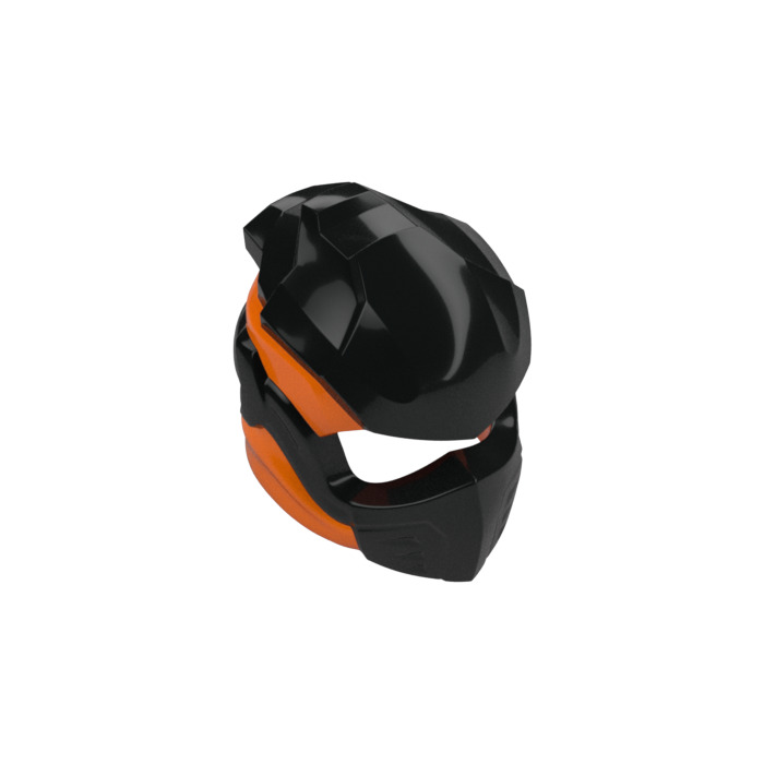 LEGO Orange Ninjago Wrap with Knot with Black (5990) | Brick Owl - LEGO ...